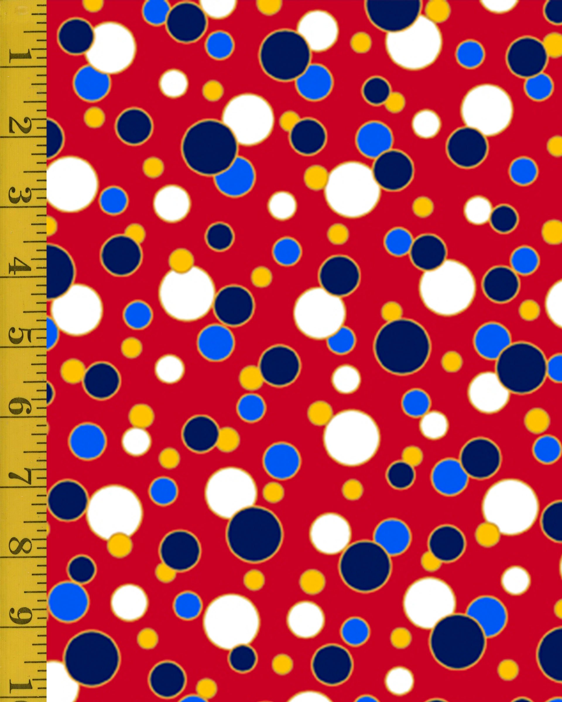 QT Fabrics Proud & True: Dots – Red #24-6315 | Quilt Fabric Closeouts