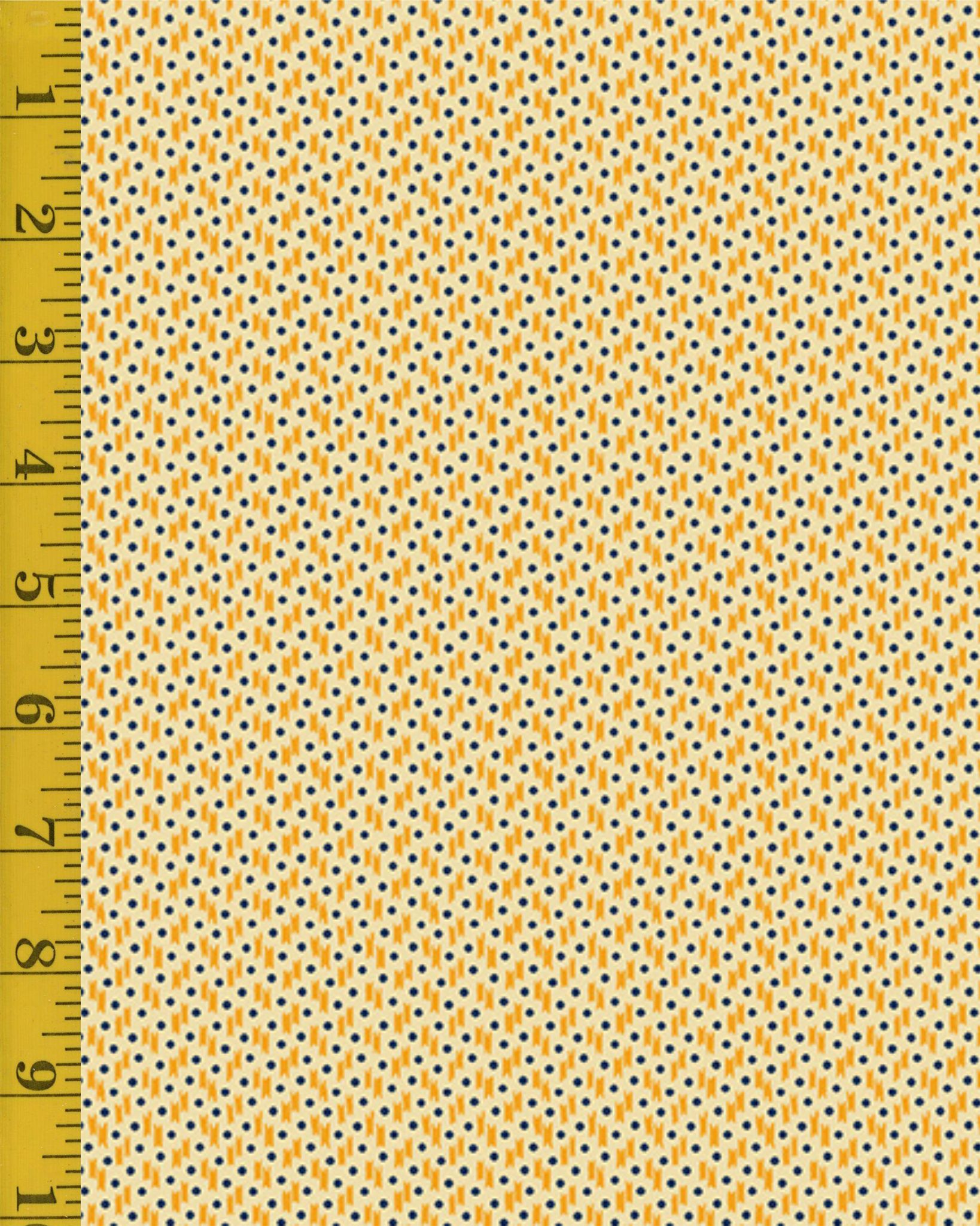 Andover Fabrics Indigo Cheddar II: Ikat Dot – Cream #25-1251 | Quilt ...