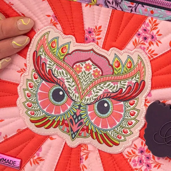 Tula Pink: Full Moon Forest II Woven Iron On Patch Honey – Tula-25-1501 ...